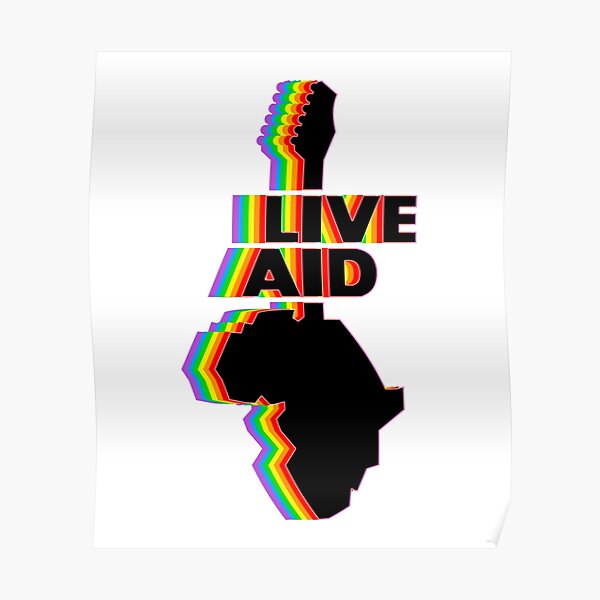 Live Aid Posters | Redbubble