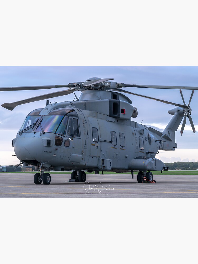 "Augusta Westland Merlin Mk.4" Sticker for Sale by JWAviationPhoto ...