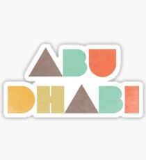 Abu Dhabi Stickers | Redbubble