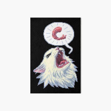 "Black Screaming Thurston Meme Cat" Art Board Print by shirleylewis ...