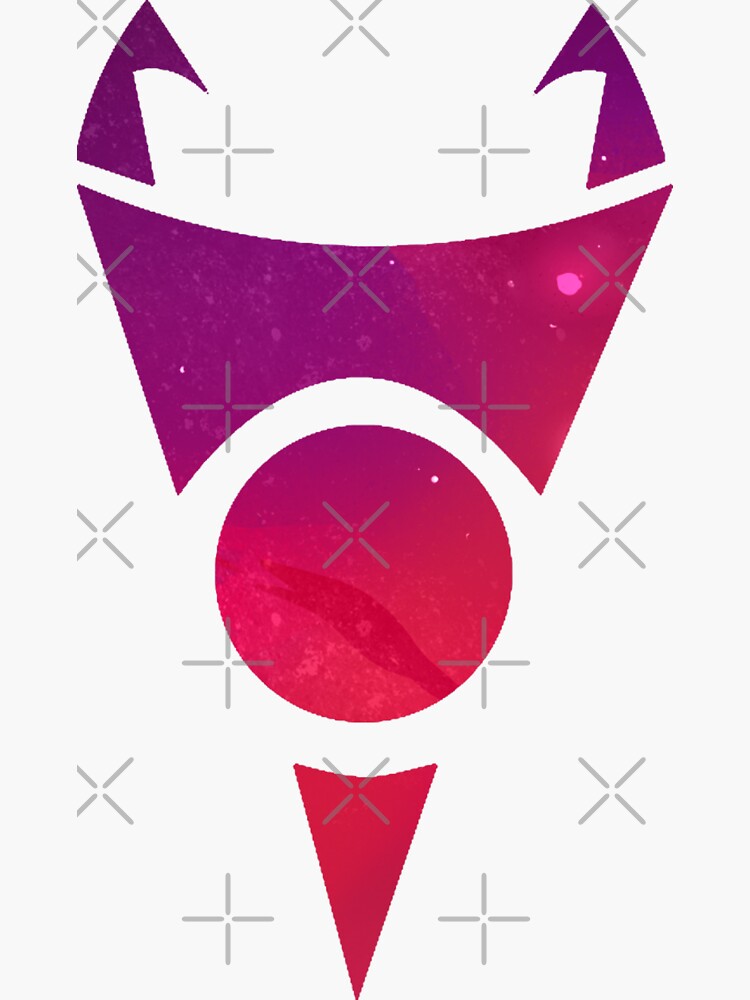 "Invader Zim - Irken logo" Sticker for Sale by tesseractglow | Redbubble