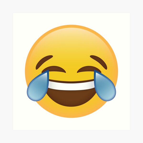Kunstdrucke: Weinen Lachen | Redbubble