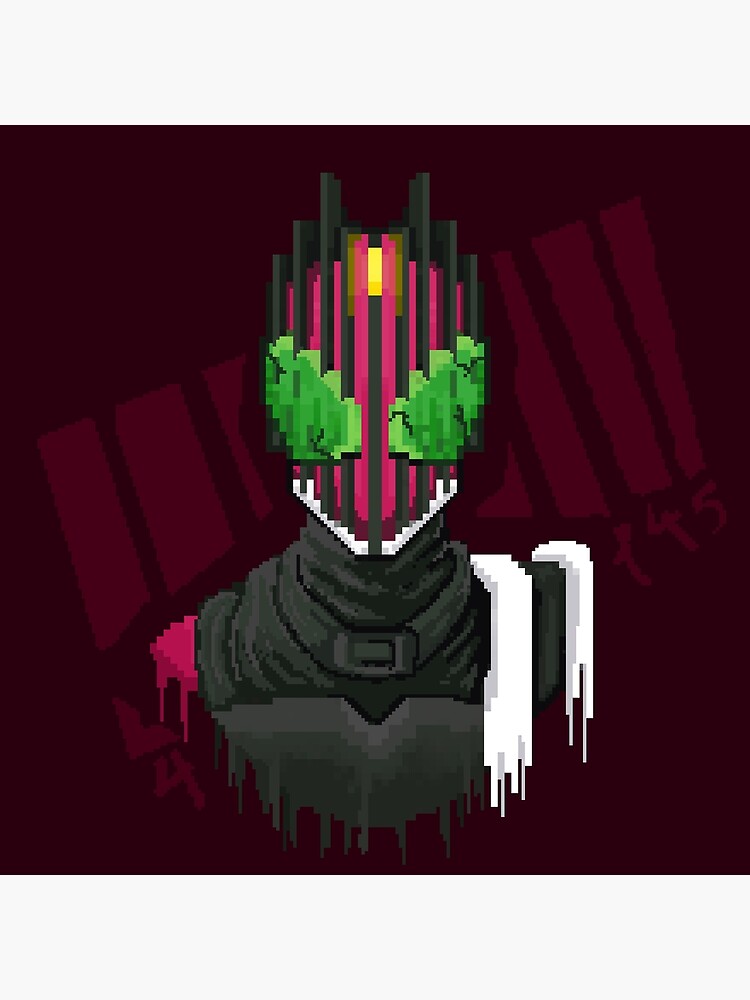 "Kamen Rider Decade Pixel art" Poster by lazy-sketchy | Redbubble