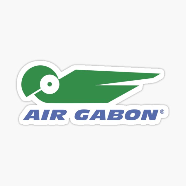 "Air Gabon" Sticker by AIRLINESOR | Redbubble