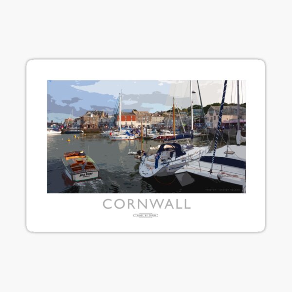 "Cornwall" Sticker by andrewroland | Redbubble
