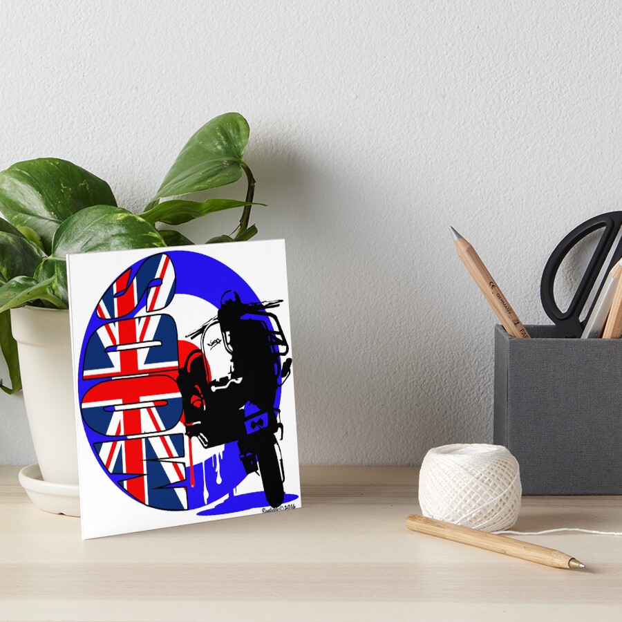 "Mods " Art Board Print by rudeboy1 | Redbubble