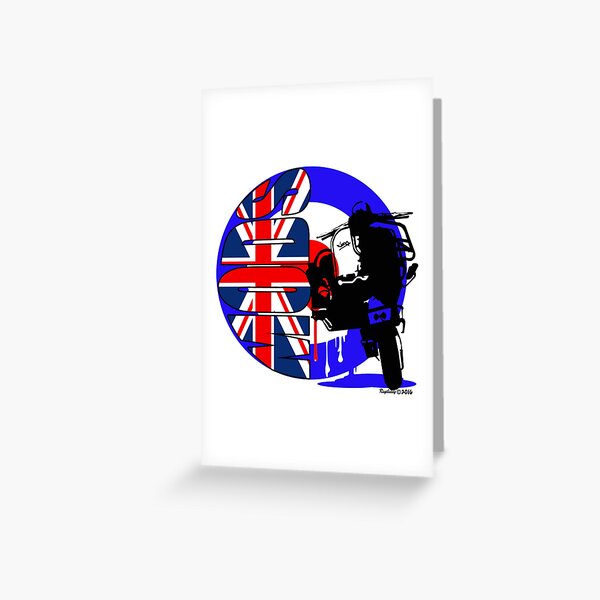"Mods " Greeting Card by rudeboy1 | Redbubble