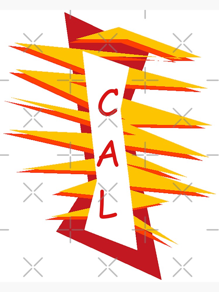 "Cal Life" Sticker for Sale by Valcoop5 | Redbubble