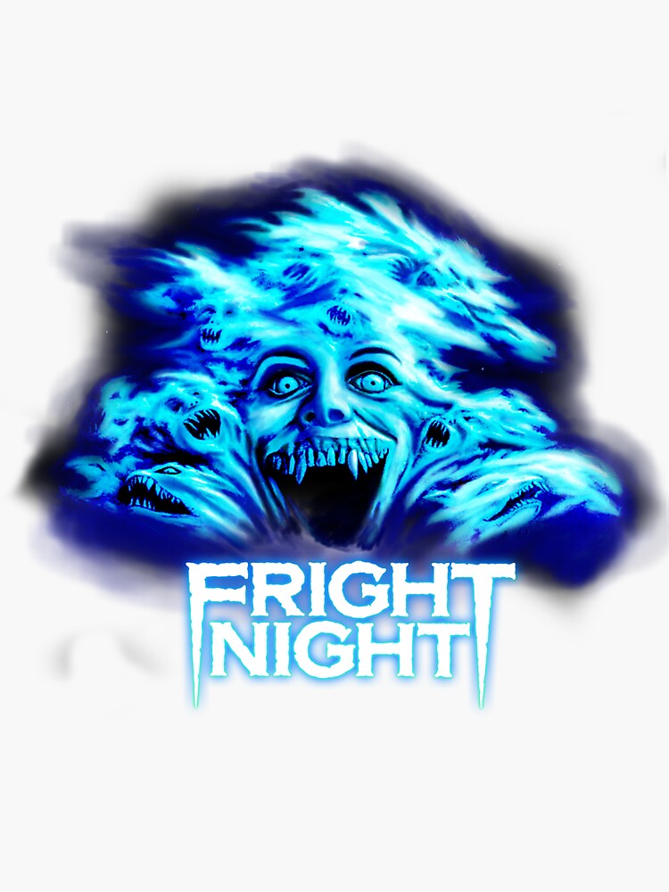 "Fright Night" Sticker for Sale by JulioCampos | Redbubble