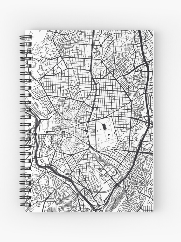Madrid Map Printable