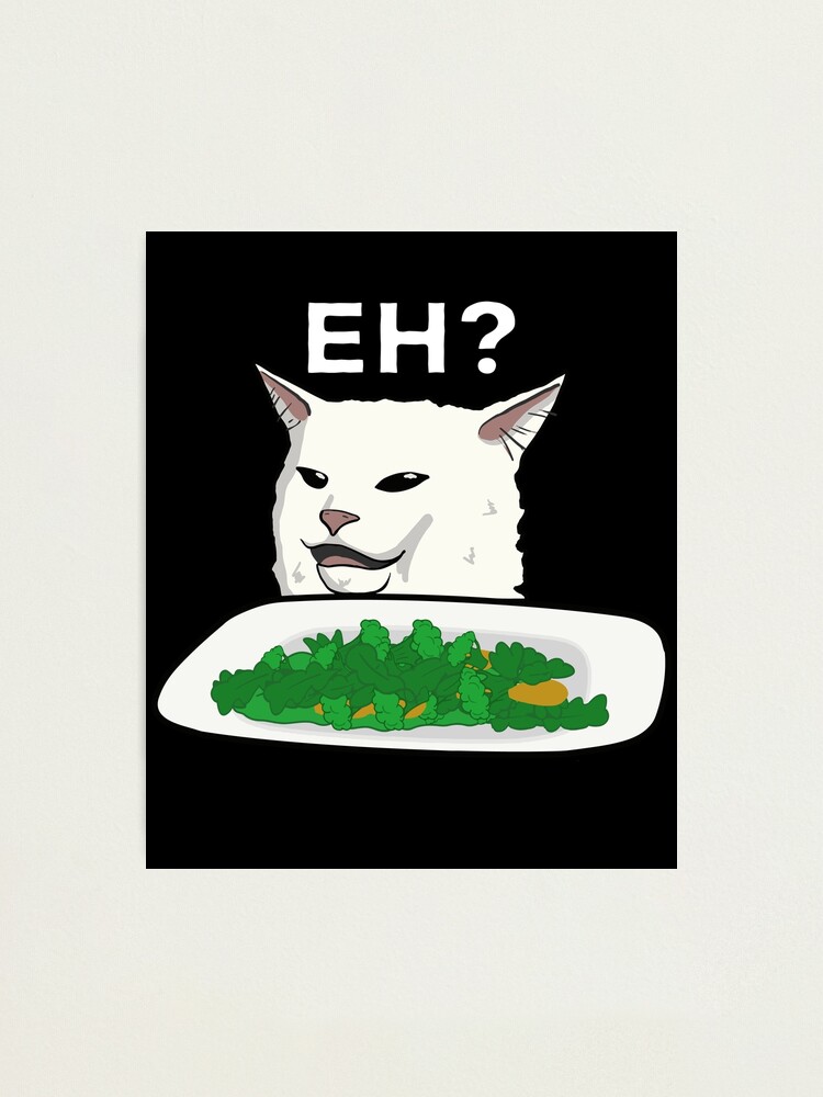 "Smudge the Cat meme" Photographic Print for Sale by zenpatterns ...