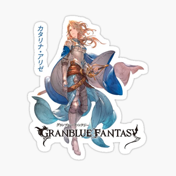 "Katarina, the Protector of Lirya." Sticker for Sale by Kamuiu | Redbubble