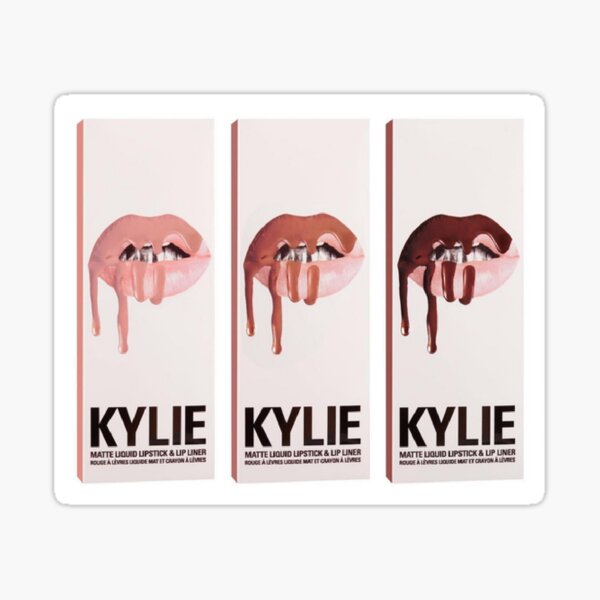 "Kylie Lip Kit" Sticker for Sale by kristenriello | Redbubble