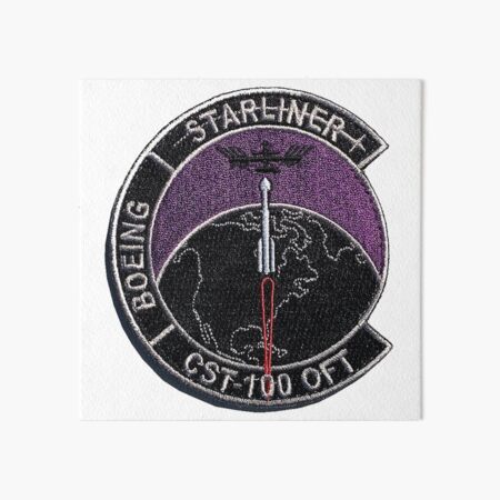 "Starliner Orbital Flight Test 45th Space Wing Patch" Art Board Print ...