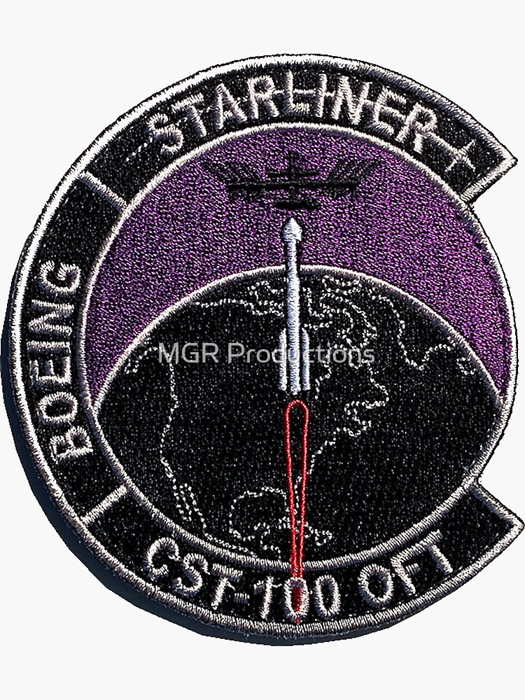 "Starliner Orbital Flight Test 45th Space Wing Patch" Sticker for Sale ...