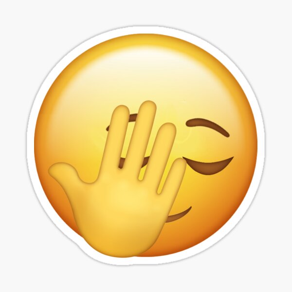 "we irritating emoji" Sticker for Sale by cameronbaba | Redbubble