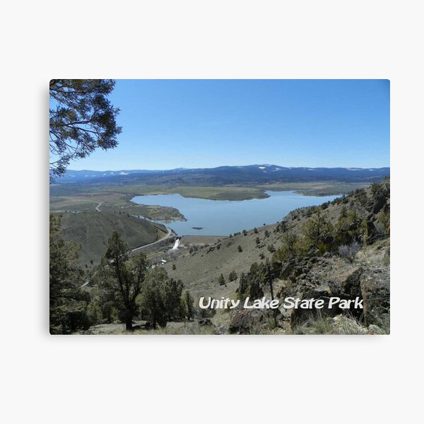 "Unity Lake State Park - Oregon" Canvas Print by BettyEDuncan | Redbubble