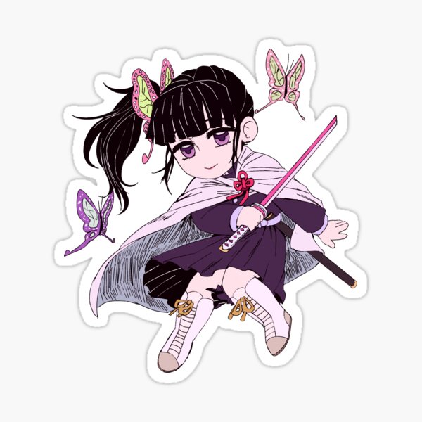 "kocho kanao" Sticker for Sale by zozupi | Redbubble
