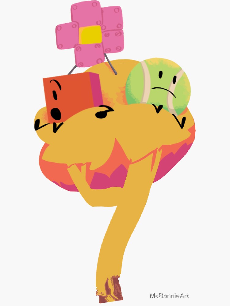 Robot Flower Bfb Stickers for Sale | Redbubble