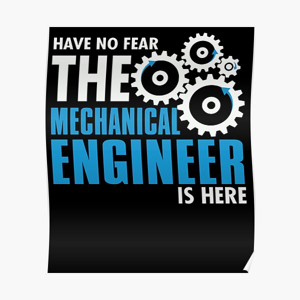 Mechanical Engineering Career Posters | Redbubble