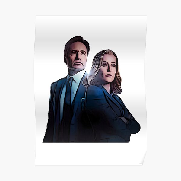 Agent Fox Mulder Posters | Redbubble