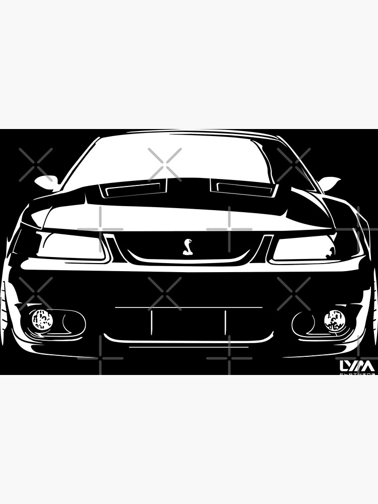 "03-04 Ford Mustang Cobra Terminator" Art Print for Sale by ...