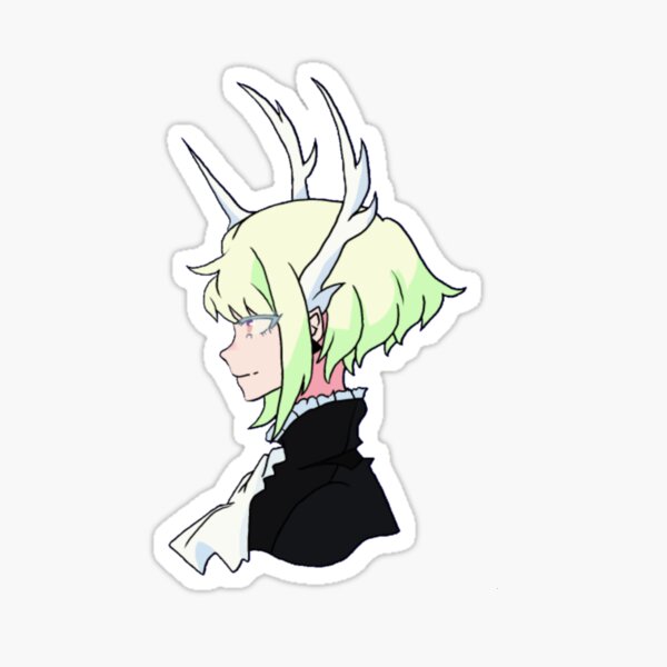 "Lio Fotia Promare Dragon" Sticker by sparkskeeflyin | Redbubble