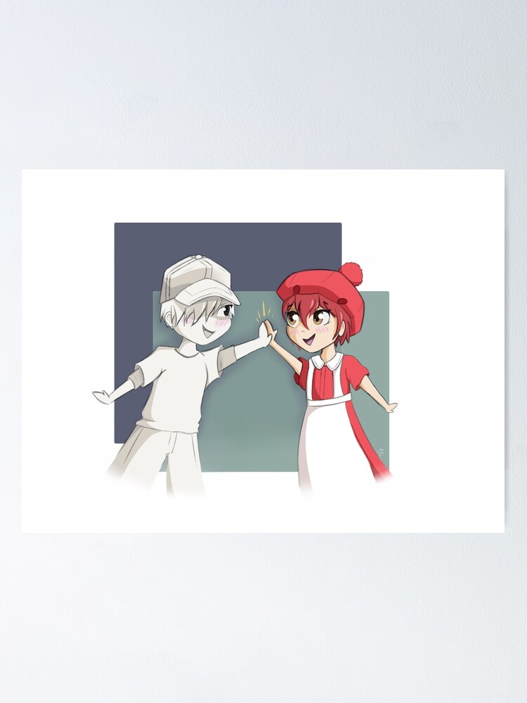 "Cells at Work Fanart" Poster by JessCom1 | Redbubble