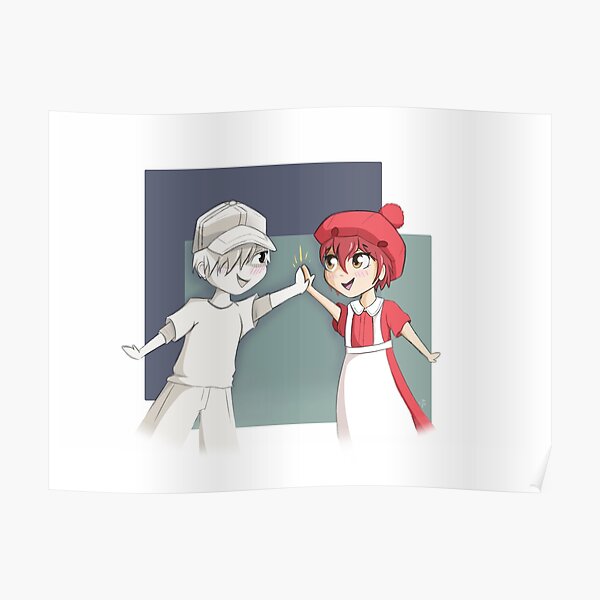 "Cells at Work Fanart" Poster by JessCom1 | Redbubble