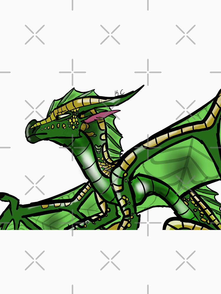 Camiseta «Sundew the Leafwing de Wings of Fire» de AmberKaylee | Redbubble