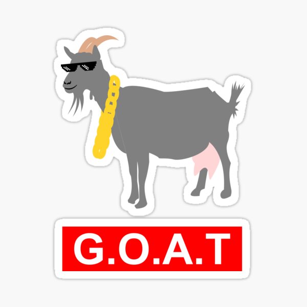"The Goat" Sticker for Sale by PuddleJumper91 | Redbubble