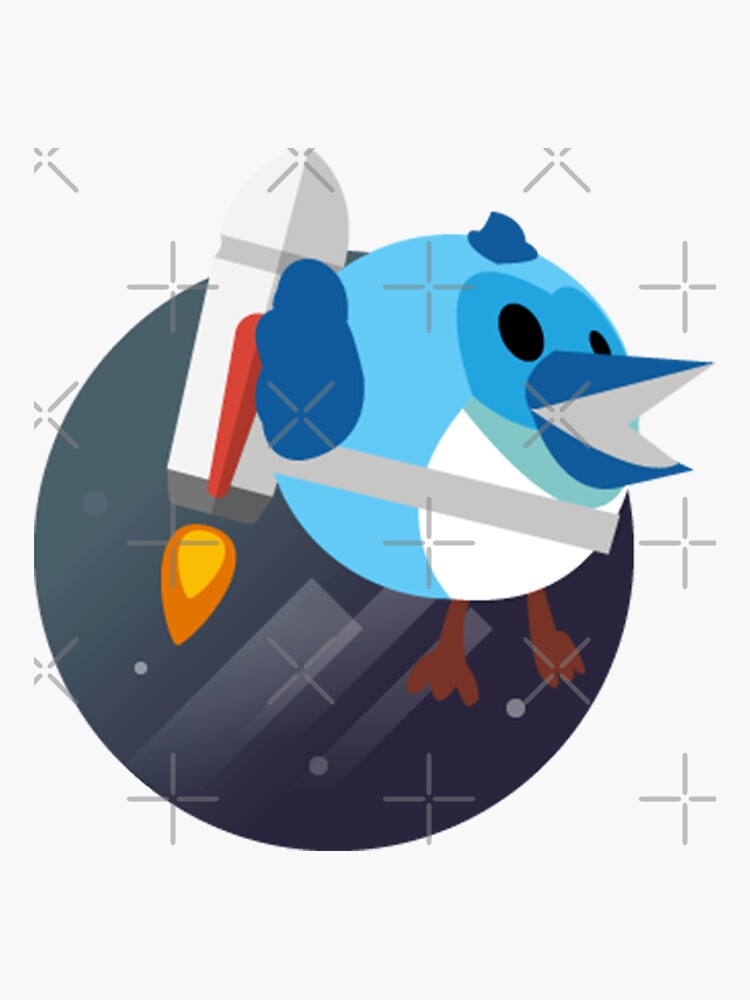 "Flutter Dart Dash" Sticker for Sale by leesander | Redbubble