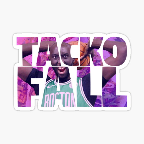 "TACKO FALL" Sticker by boothy | Redbubble