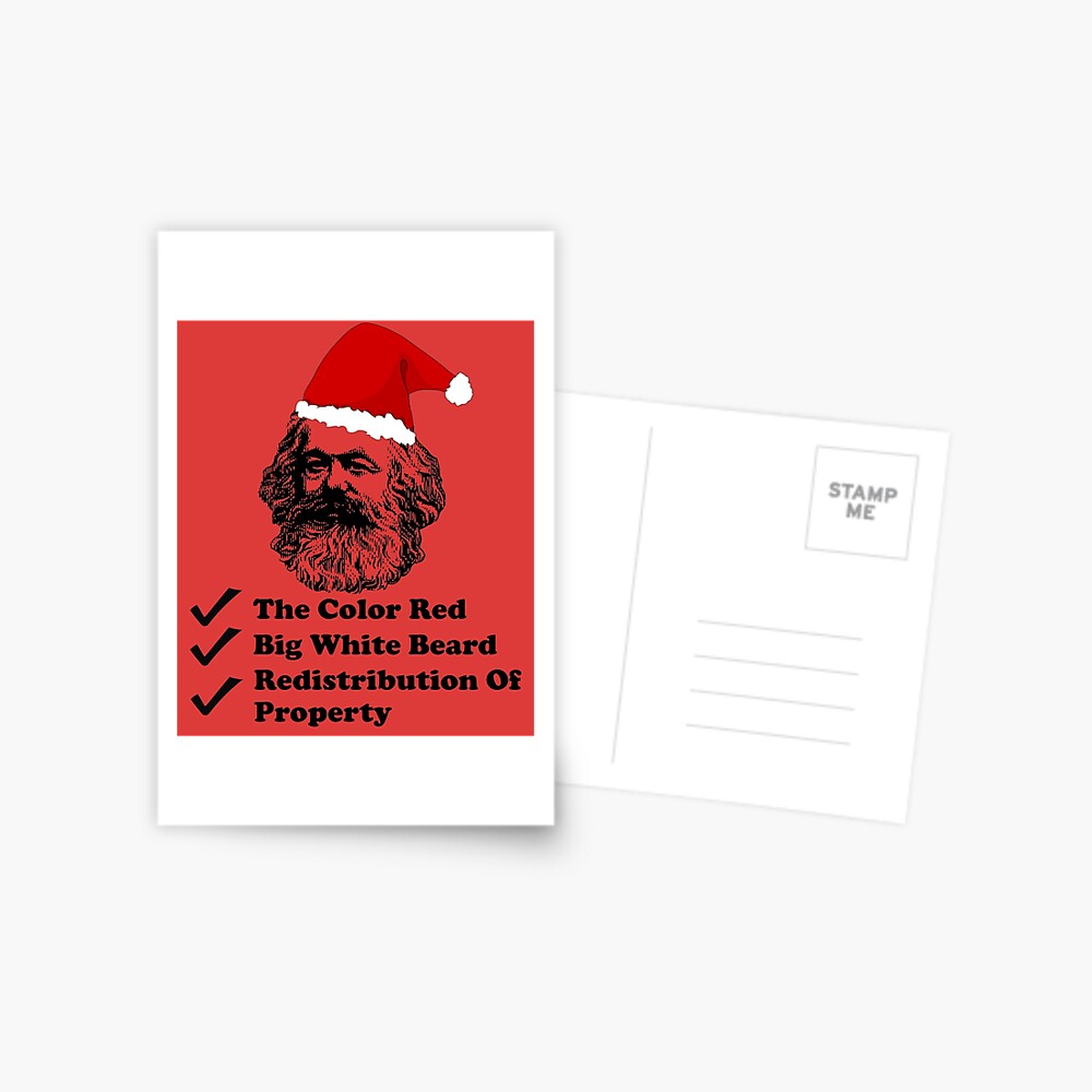 "Santa Marx - Karl Marx, Christmas, Philosophy, Economics, Socialism ...
