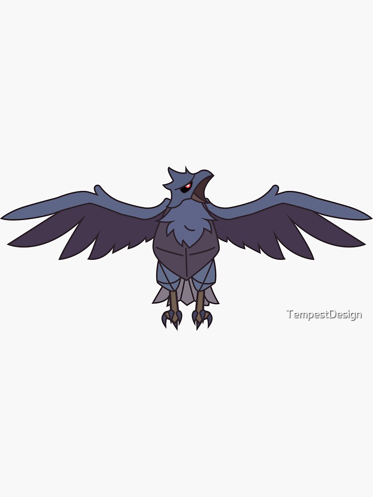 "Corviknight" Sticker by TempestDesign | Redbubble