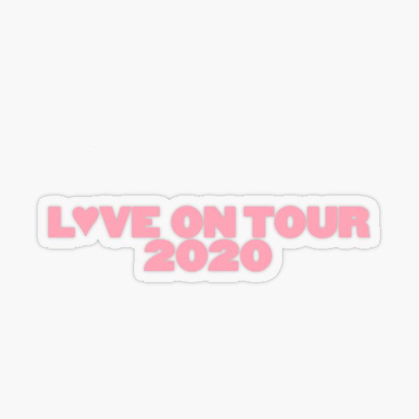 Love On Tour Stickers | Redbubble