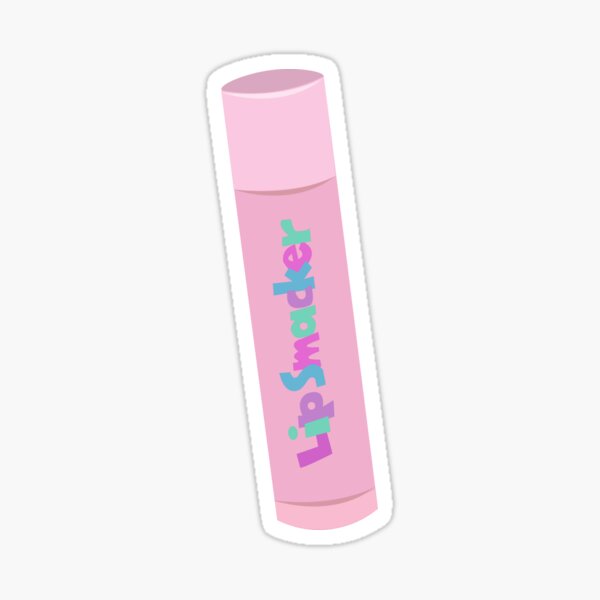 "Pink Lip Smackers" Sticker for Sale by Paytonnsmithh | Redbubble