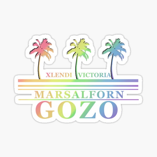 "villages of gozo" Sticker for Sale by atms6 | Redbubble