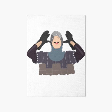 "Monty Python French Knight" Art Board Print by FrootyPatooty | Redbubble