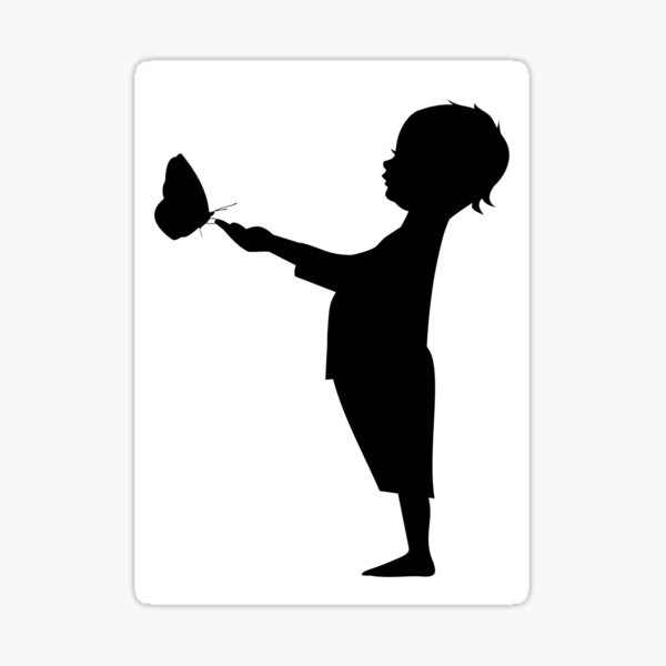 "butterfly boy" Sticker for Sale by mpu66 | Redbubble