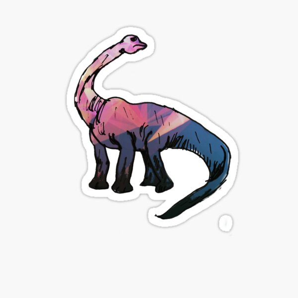Brachiosaurus Stickers | Redbubble