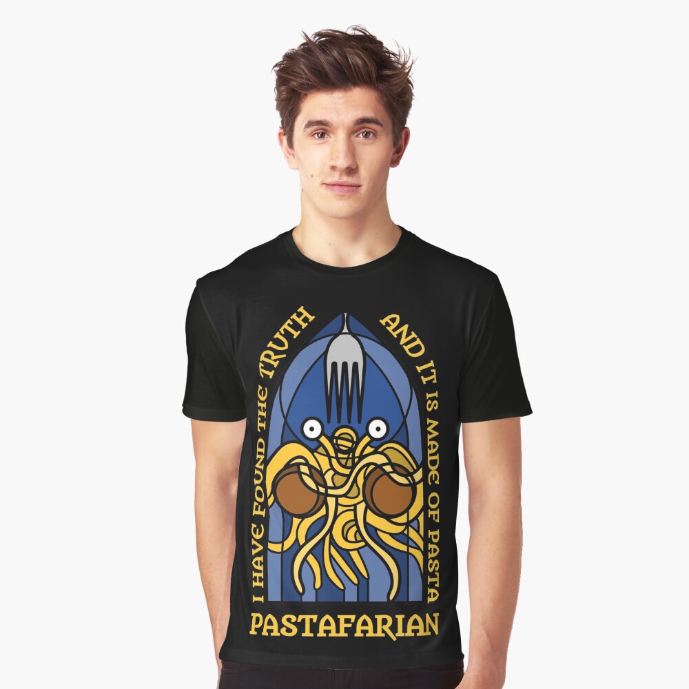 "Pastafarian" Sticker for Sale by ShirtBricks | Redbubble