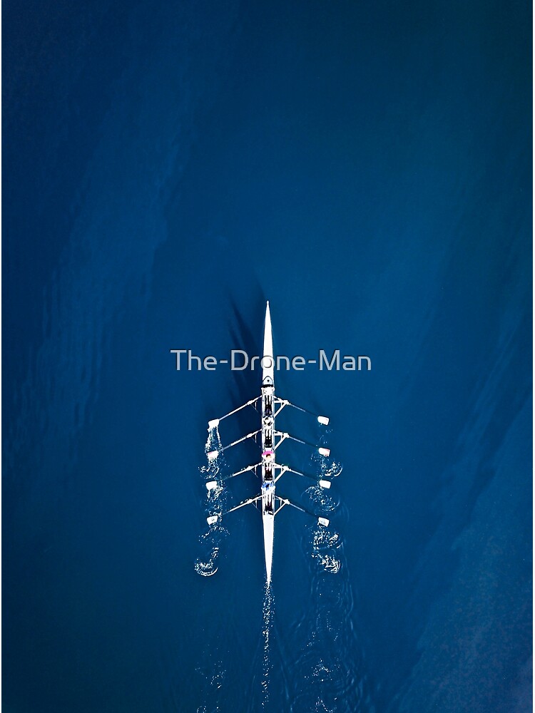 "Classic Blue Teamwork | Aerial Print" Art Print by The-Drone-Man ...