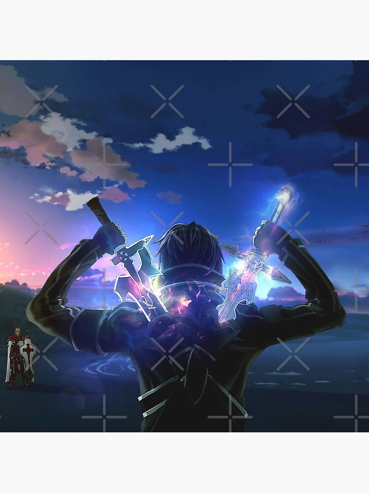 Sword Art Online Kirito Dual Wield Back