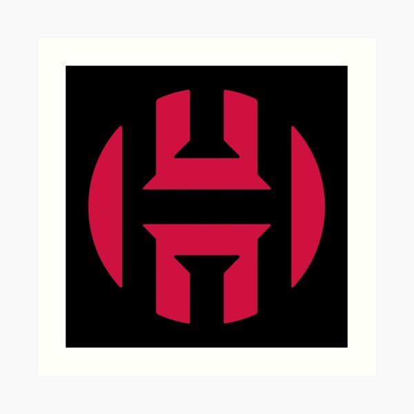 "James Harden Logo" Art Print for Sale by elizaldesigns | Redbubble