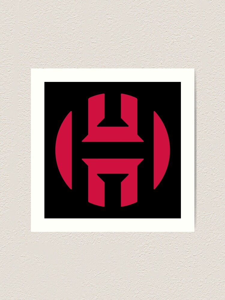 "James Harden Logo" Art Print for Sale by elizaldesigns | Redbubble
