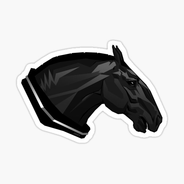 "Onyx Draft" Sticker for Sale by laserpaints | Redbubble