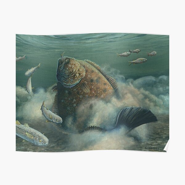 "Fluke Attack!" Poster by bartgelesh | Redbubble