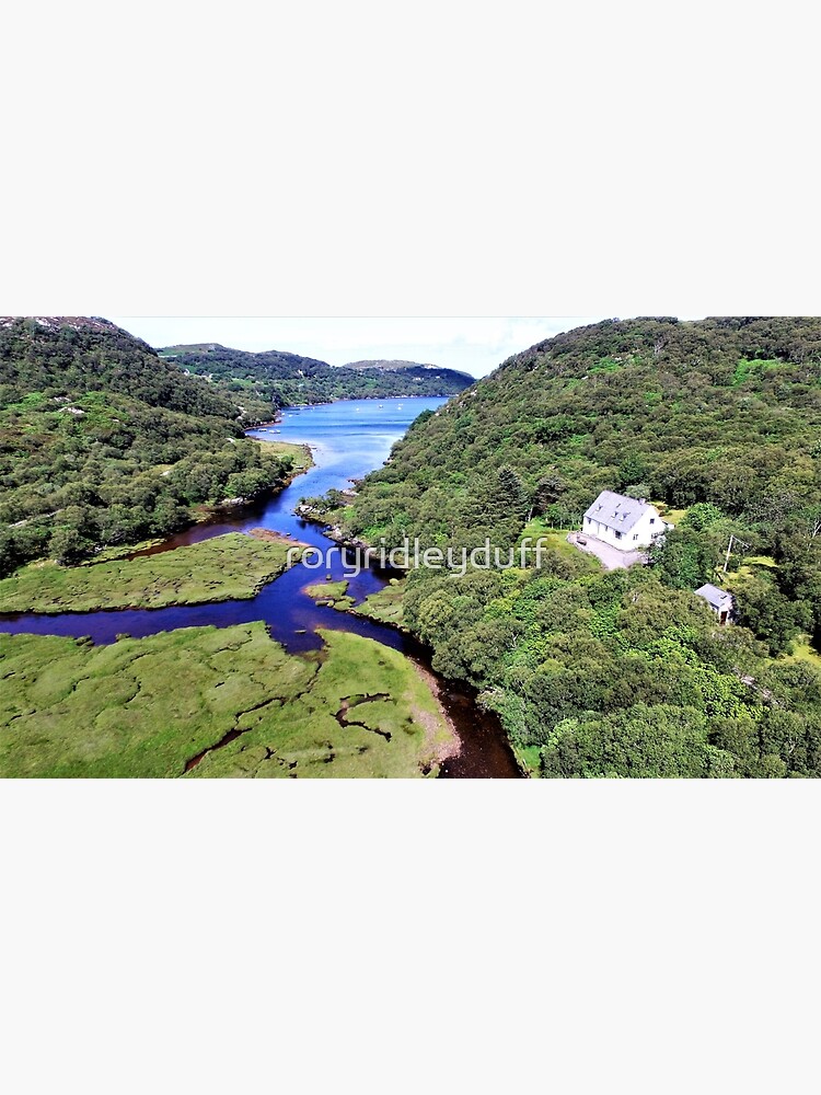 "Loch Nedd (Scottish North Coast 500 Route) - NW-020" Poster by ...