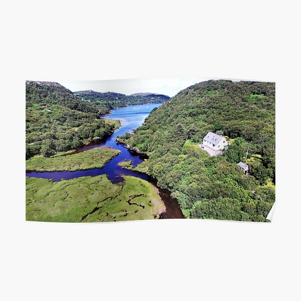 "Loch Nedd (Scottish North Coast 500 Route) - NW-020" Poster by ...